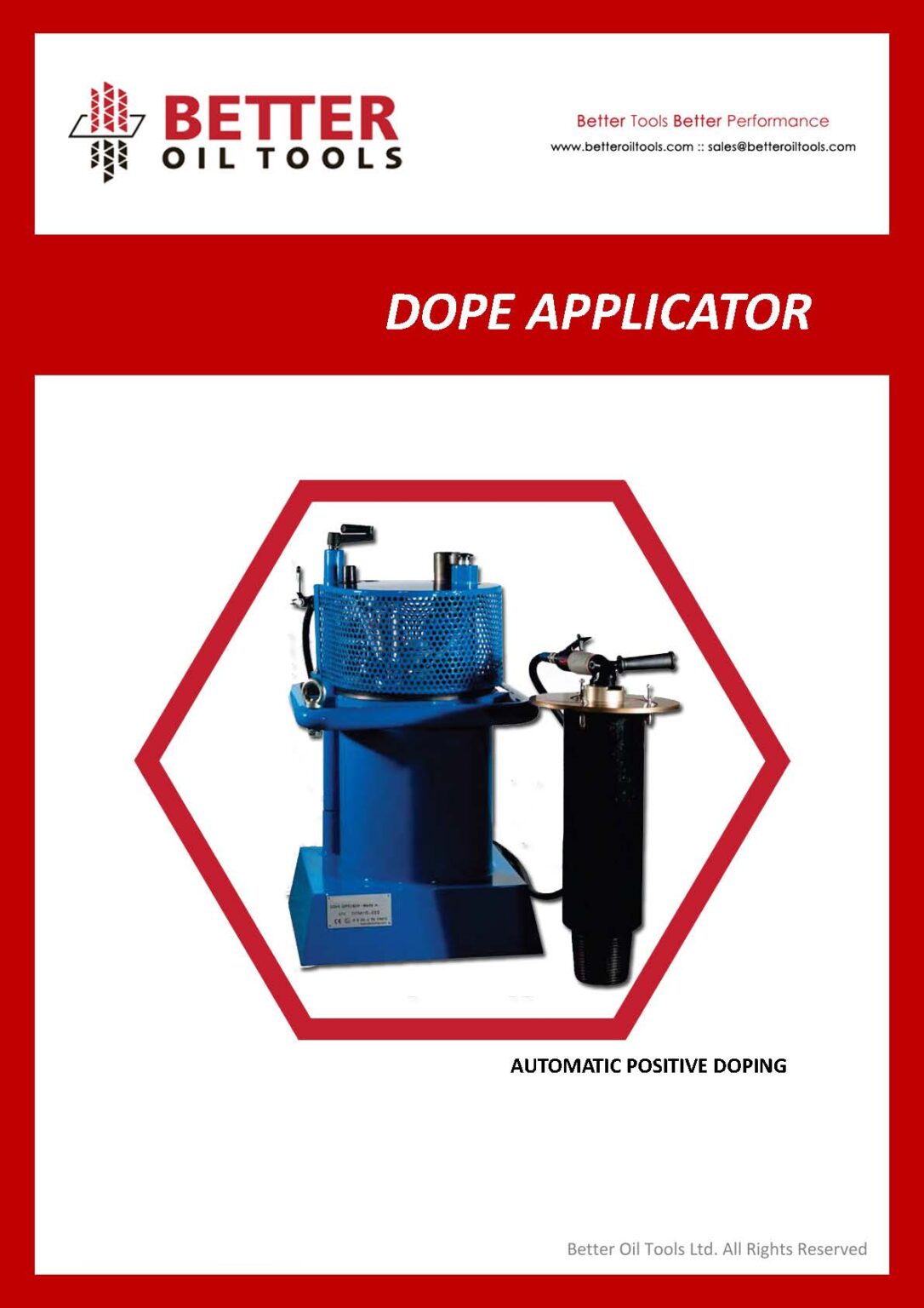 Dope applicator – BETTER OIL TOOLS