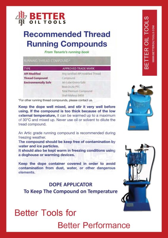 Dope applicator – BETTER OIL TOOLS