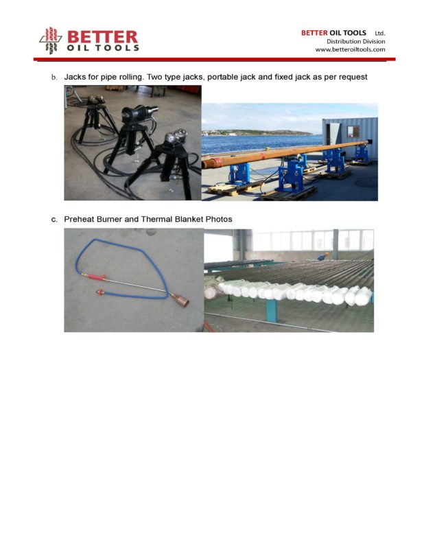 Pipe Hardbanding Machine with PLC Control – BETTER OIL TOOLS